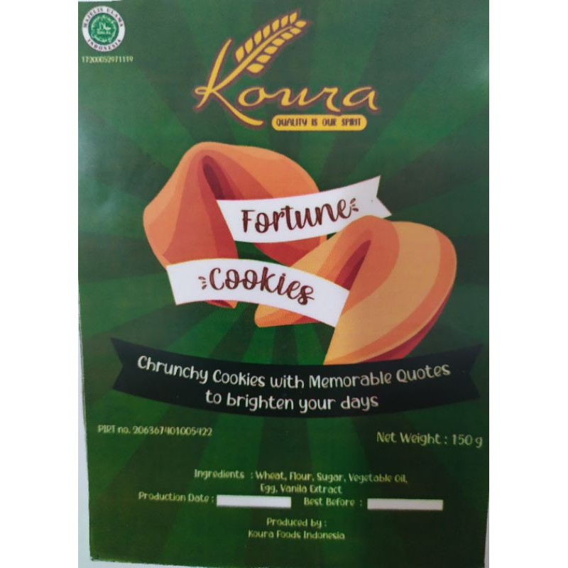 Jual Fortune Cookies pack 12 pcs termurah | Shopee Indonesia