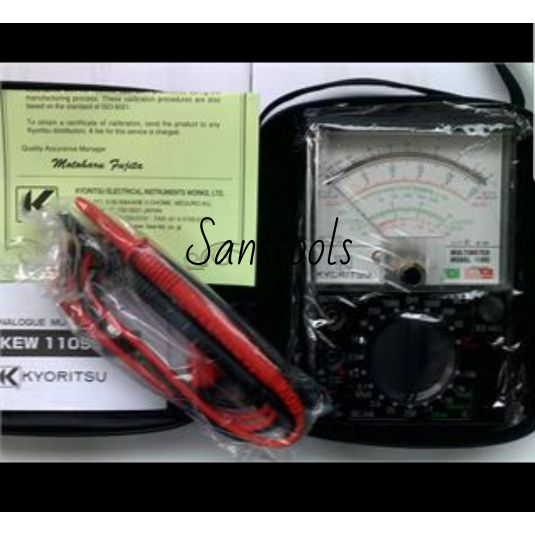 Jual Kyoritsu 1109S analog multimeter multitester jarum manual 1019 S ...