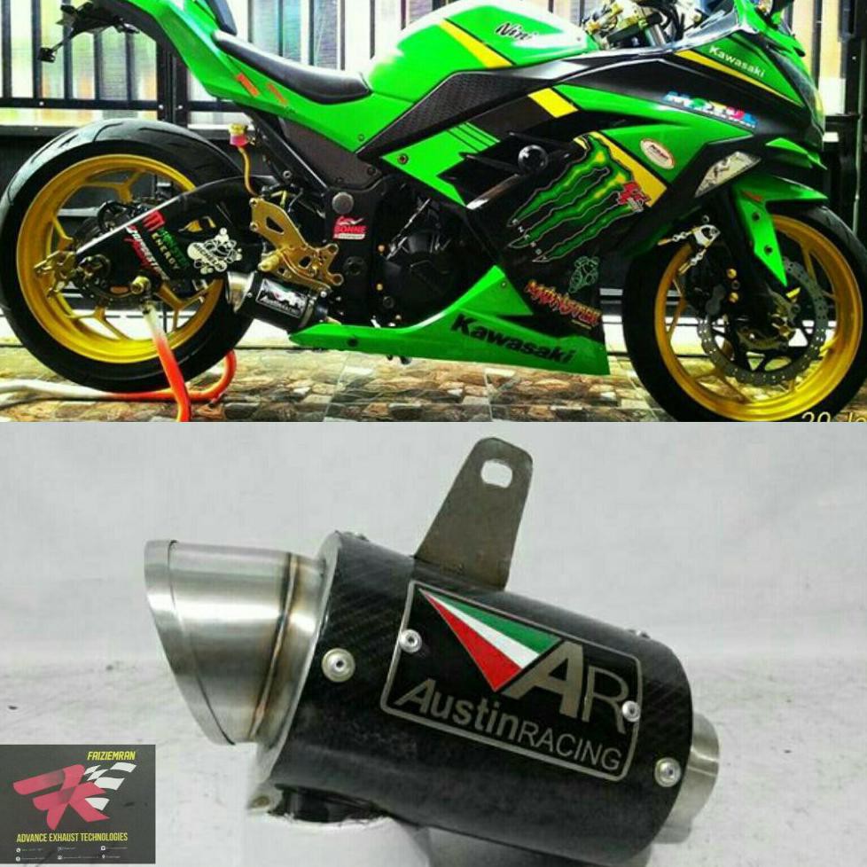 Jual Harga Knalpot Austin Racing Underbelly Ninja 250 Fi - Ninja 300 ...