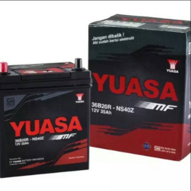 Jual Aki Mobil Yuasa MF NS40Z | Shopee Indonesia