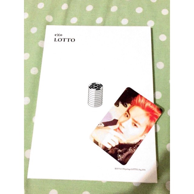 Jual EXO LOTTO Album (Korean version) | Shopee Indonesia