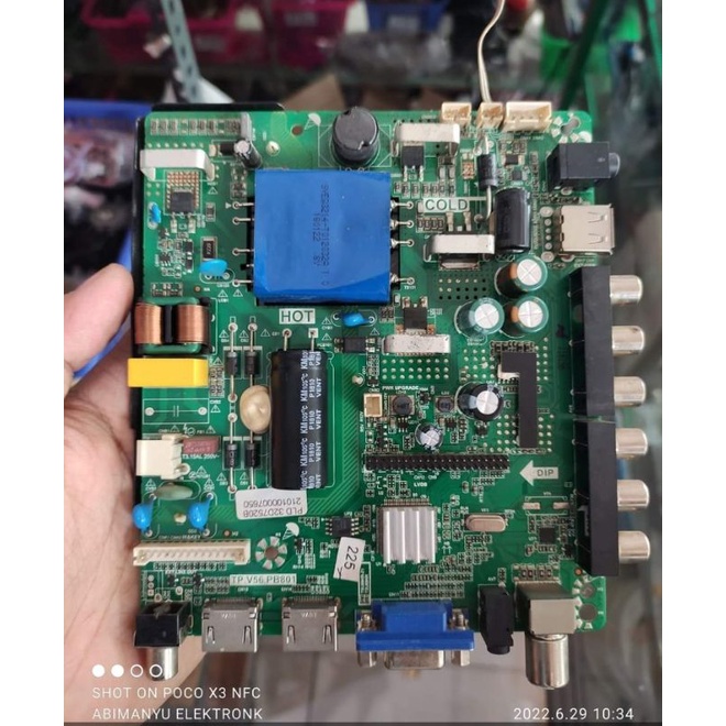 Jual MAINBOARD TV LED POLYTRON PLD 32D7520B - 32T7520B - 32D7520 - 32T7520 | Shopee Indonesia