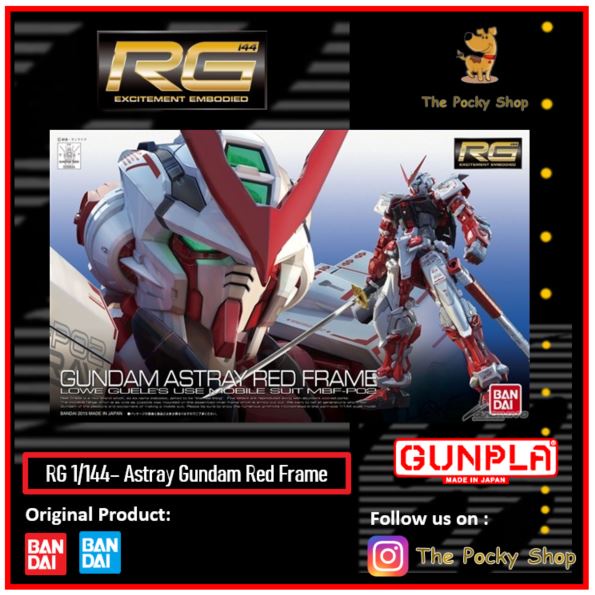 Jual RG 1/144 Gundam Astray Red Frame | Shopee Indonesia