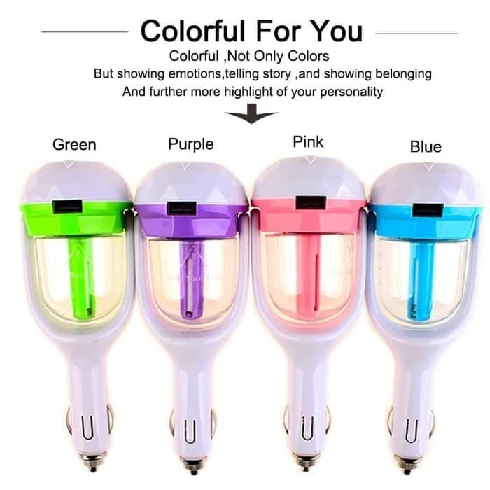 Jual Pelembab Kabin Mobil Car Humidifier Car Aroma Terapi Diffuser ...