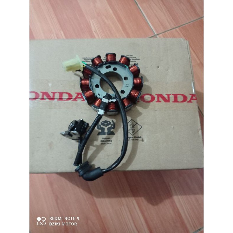 Jual spul sepul stator dinamo jalan ckp assy honda supra x125 fi blade new k07 supra 125 helmin ...