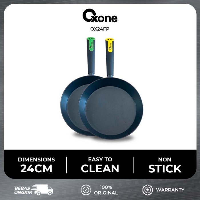 Jual teflon Oxone OX24FP Teflon Deep Fry Pan Anti Lengket 24 cm teflon ...