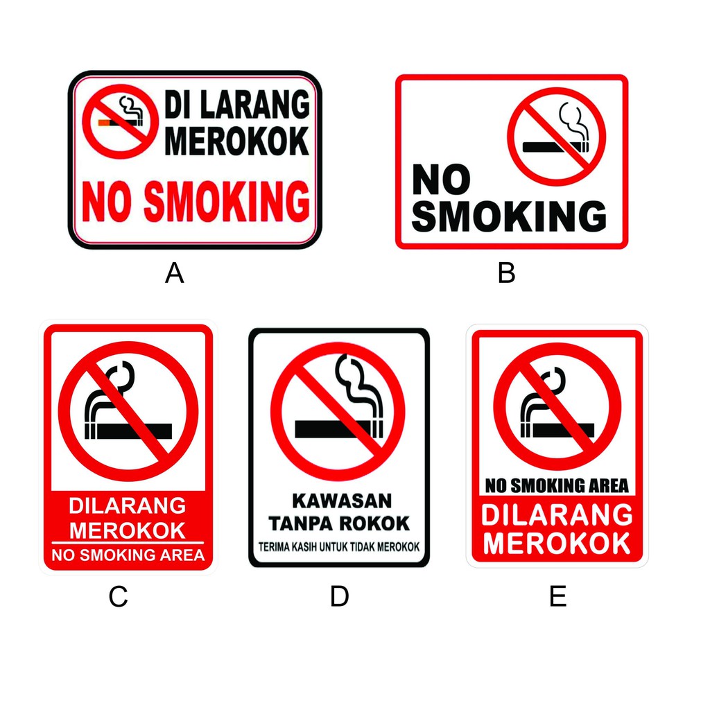 Jual Spanduk Banner Dilarang Merokok | Shopee Indonesia