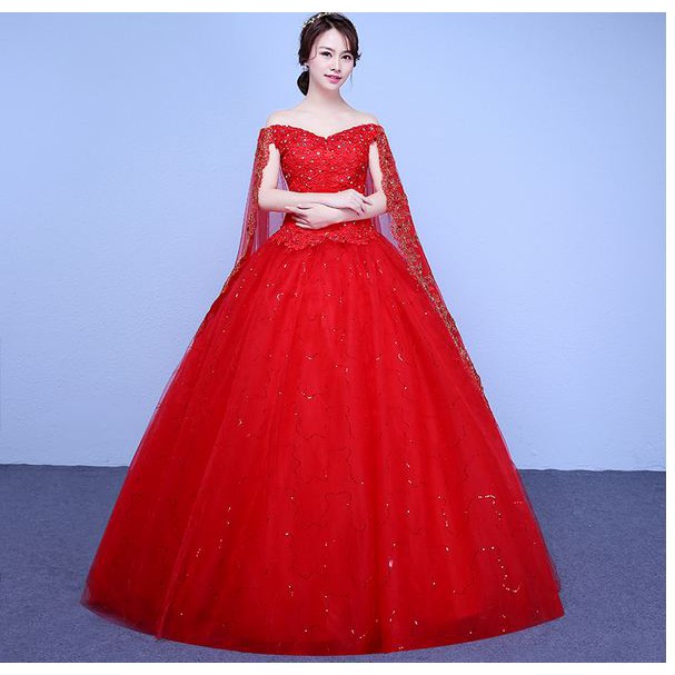 Jual Wedding Dress Cantik Gown Gaun Evening Gown Prewed Korea Sangjit ...