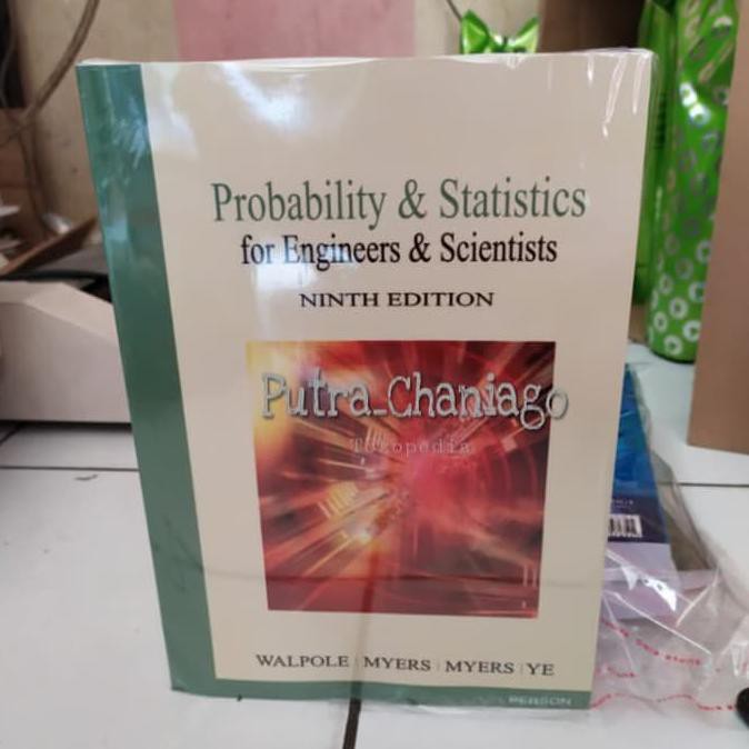 Jual Probability And Statistics For Engineers And Scientists 9Th ...