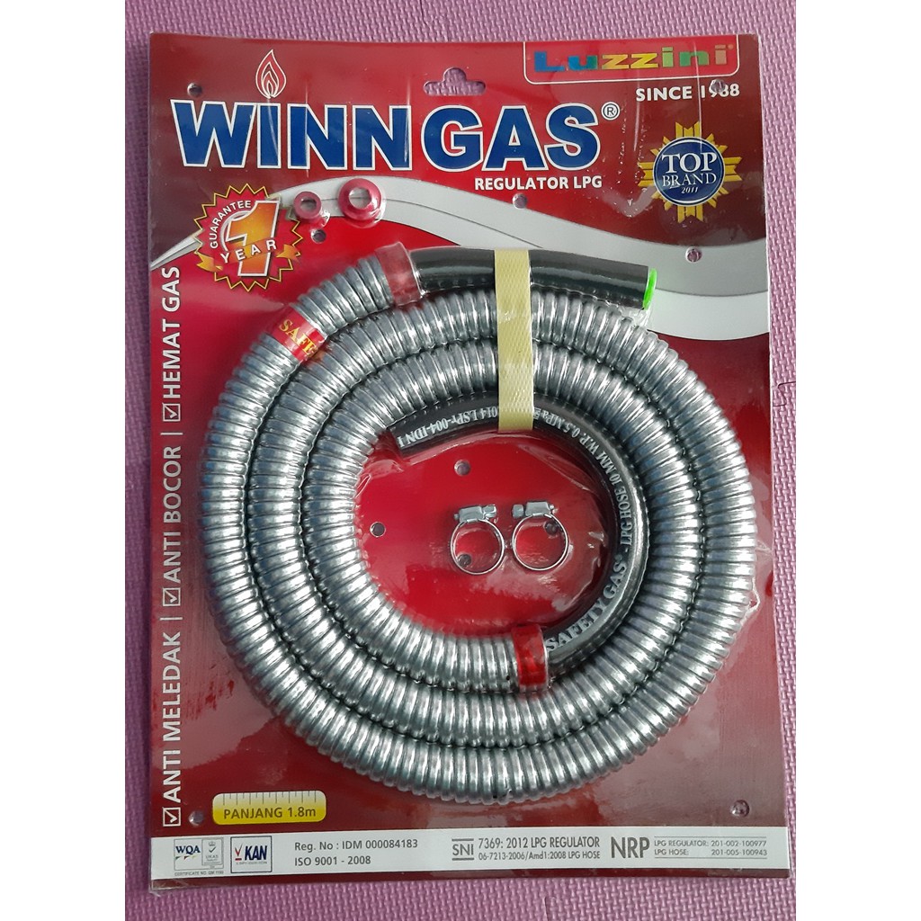Jual Selang Regulator Winn Gas Merah | Shopee Indonesia