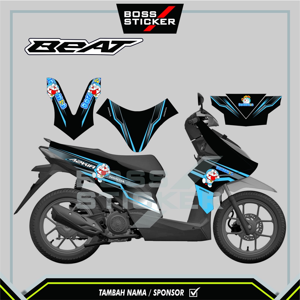 Jual STIKER HONDA BEAT DELUXE CBS ISS 2021 HOLOGRAM/ DECAL BEAT ...