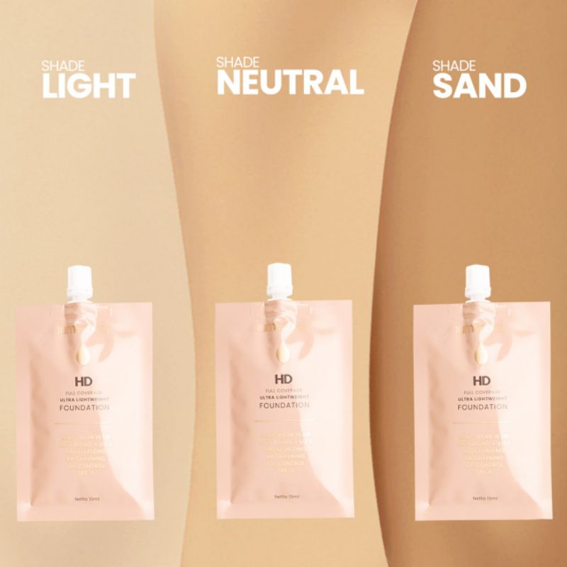 Jual Foundation Sachet Lumecolors | Shopee Indonesia