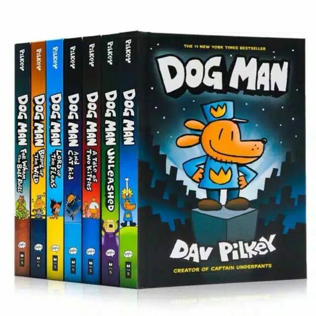 Jual Dog Man Set Book - buku bacaan import anak anak | Shopee Indonesia