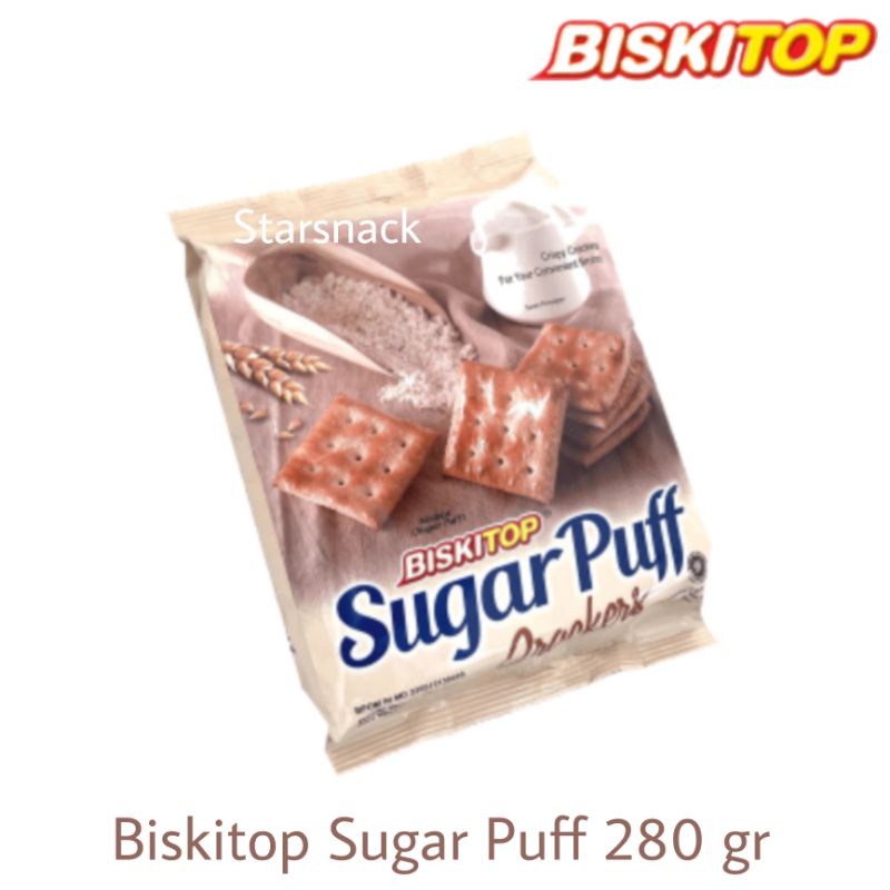Jual DeNex Malkist puff Biskitop sugar puff Saltine crackers | Shopee ...