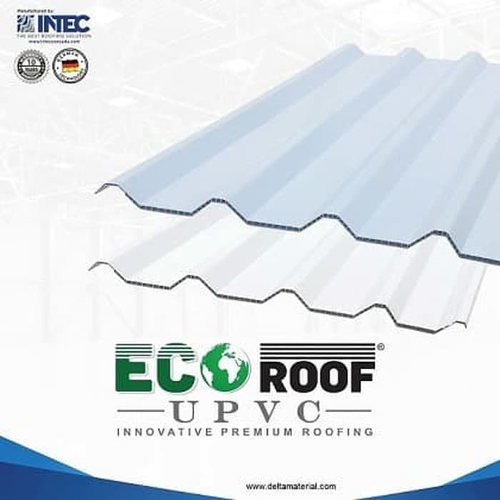 Jual ECOROOF PENUTUP ATAP UPVC NOK ATAP CANOPY SINGLE LAYER | Shopee ...