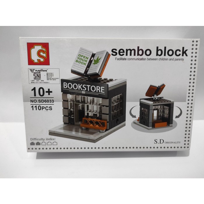 Jual Mainan Lego Sembo BLock Book Store | Shopee Indonesia