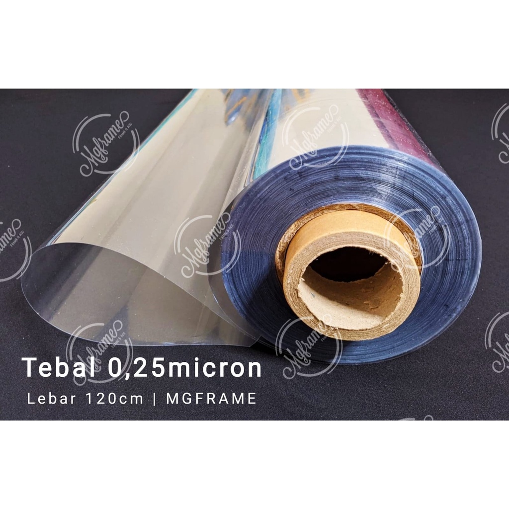 Jual Plastik Mika Rigid Kaku PVC Clear Bening Tebal 0,25 0.25mm Lebar 140cm Mika Hantaran Kotak ...
