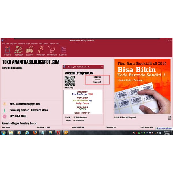 Jual SOFTWARE MEDINASOFT STOCKBILL ENTERPRISE LITE STANDAR X5 - LENGKAP ...