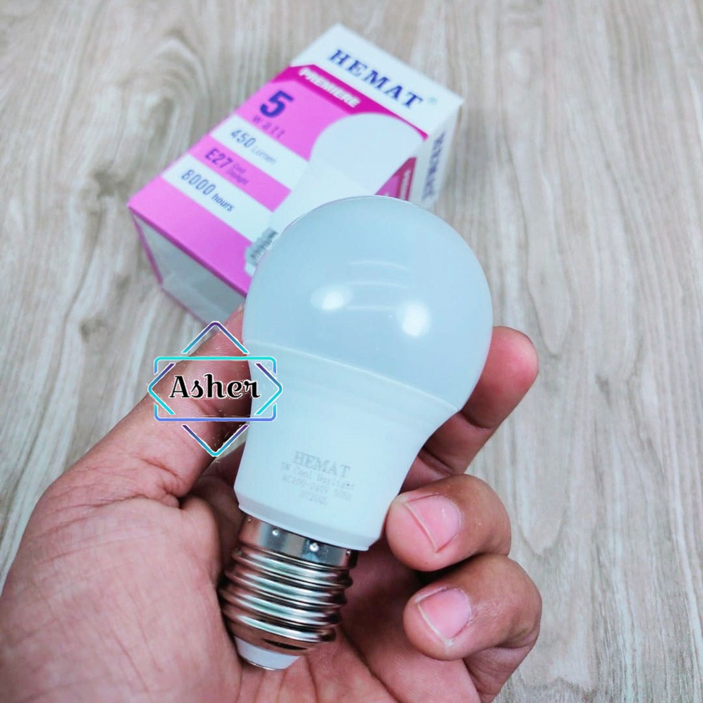 Jual LAMPU LED HEMAT PREMIERE 5/10/15/20WATT PUTIH TERANG BERPENDINGIN ...