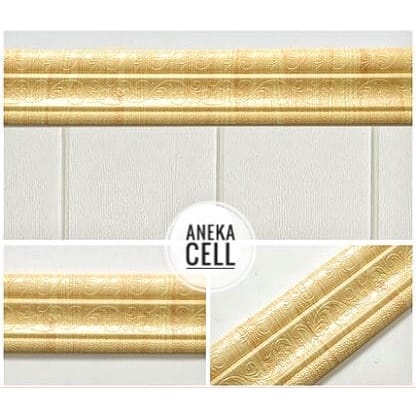 Jual [ NEW ] Wall Border List Foam 3D 8mm Wallpaper Tebal List Dinding ...