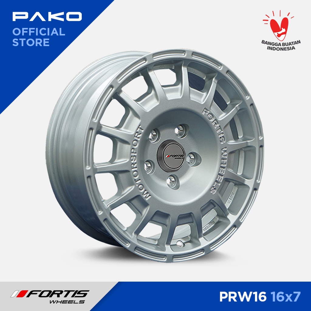 Jual Velg Mobil Fortis Wheels PRW Type 1 Ring 16 - Pako Wheels | Shopee Indonesia