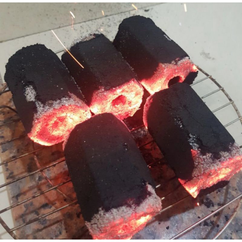 Jual ARANG BRIKET KAYU HALABAN HEXAGONAL PREMIUM BBQ CAHRCOAL EXPORT ...