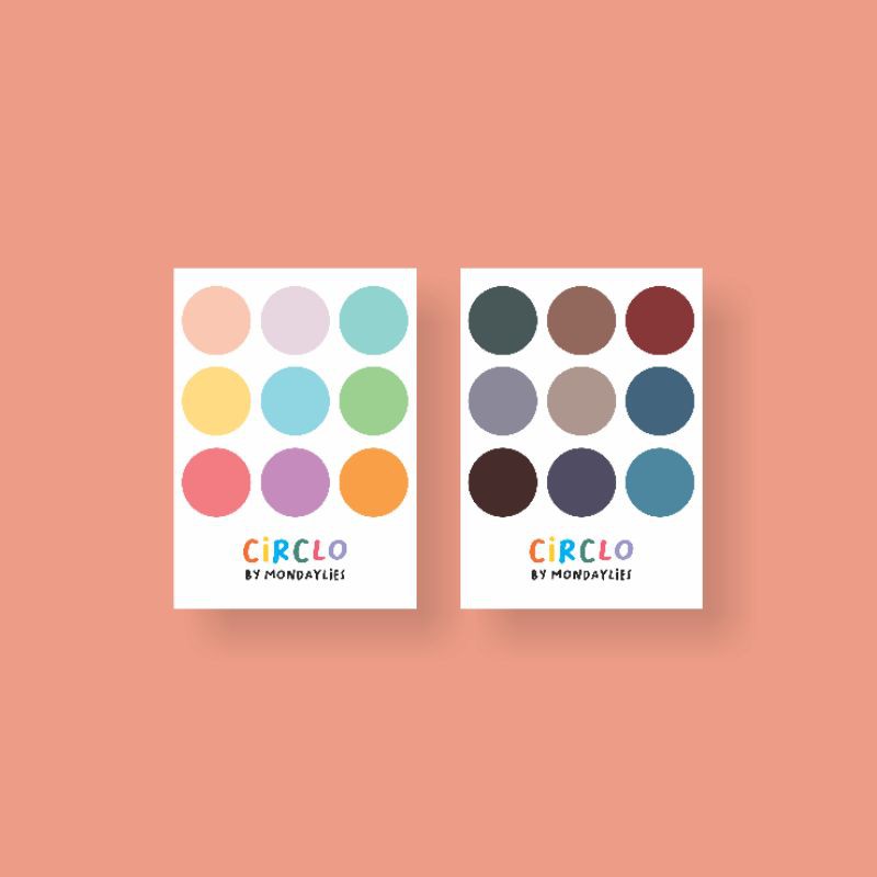 Jual STICKER SHEET 1 | CIRCLO 2 | by mondaylies | Shopee Indonesia