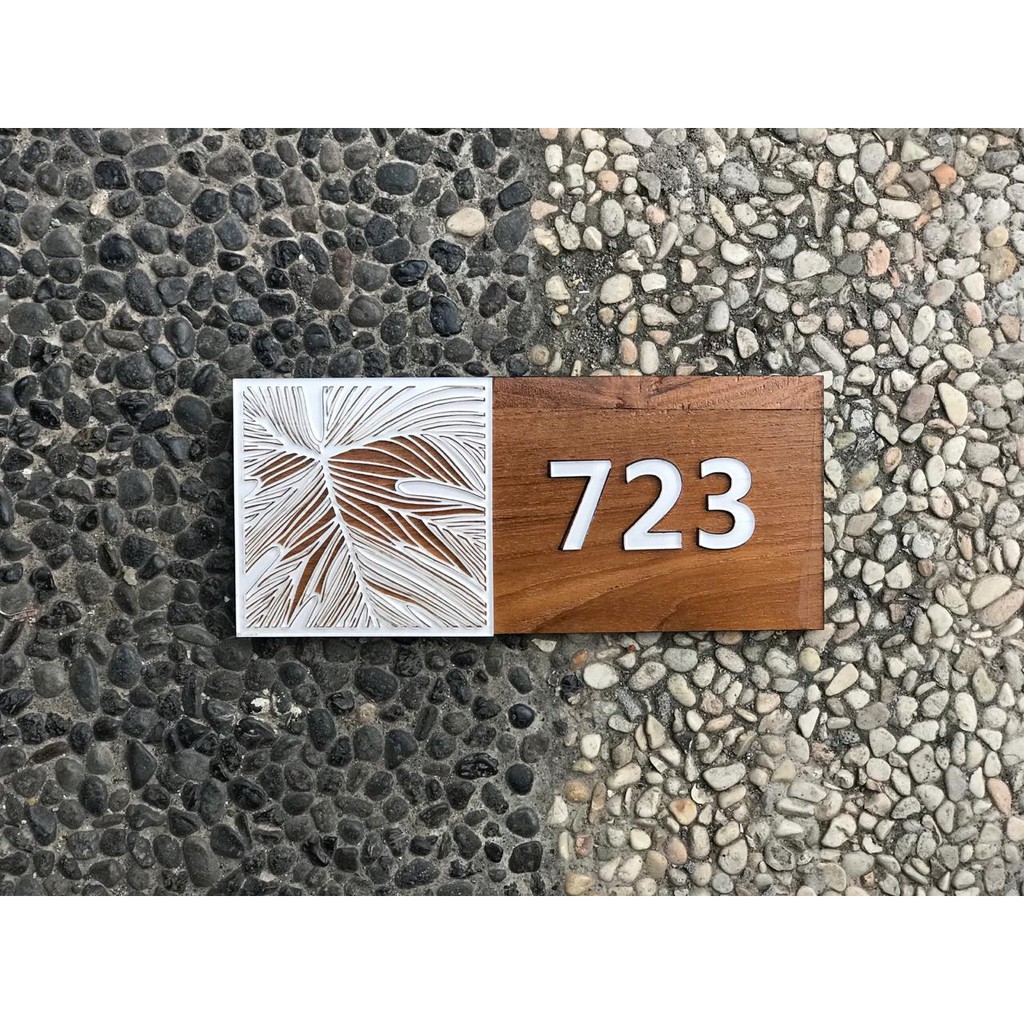 Jual Room Number/Nomor Kamar Kayu Engrave (2) | Shopee Indonesia