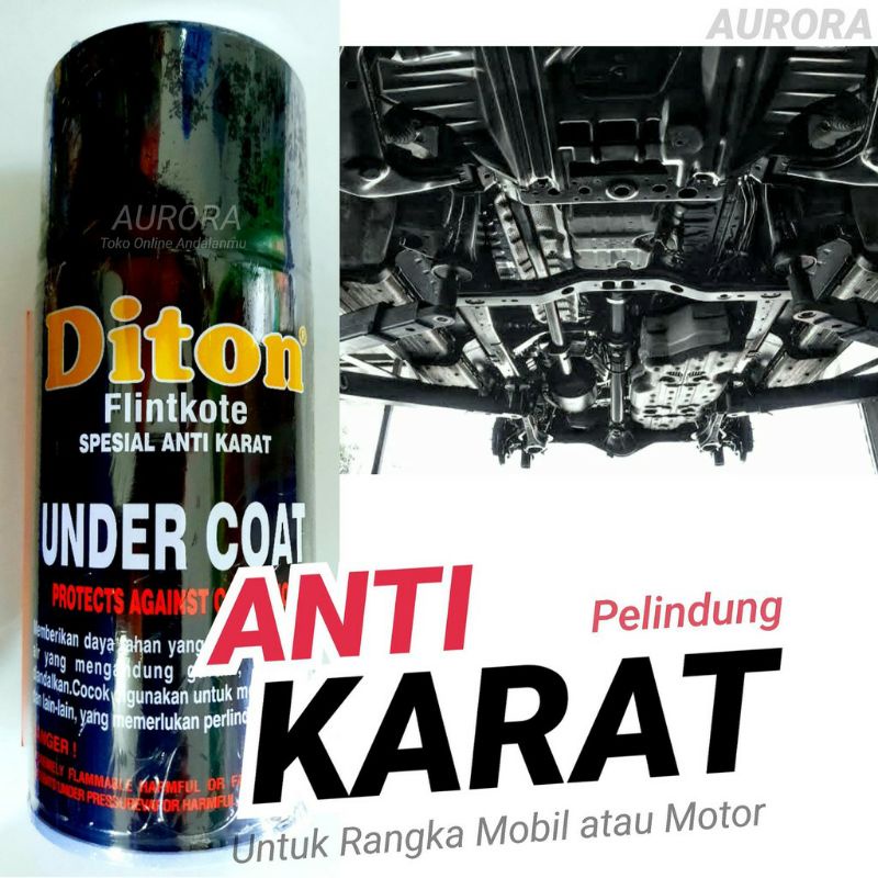 Jual Diton Flintkote Special Spesial Anti Karat Under Coat Untuk Rangka ...