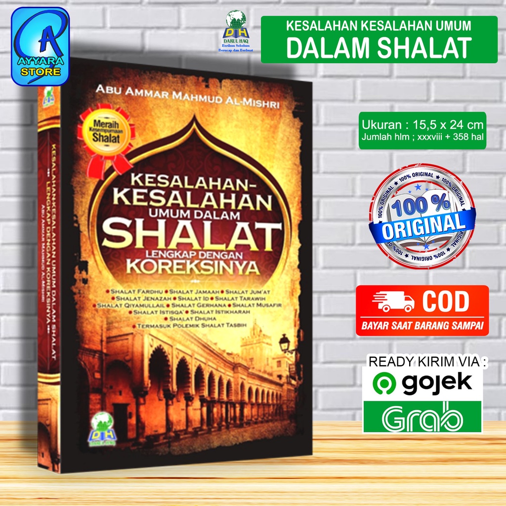 Jual Kesalahan Kesalahan Umum Dalam Shalat, Lengkap Dengan Koreksinya - Abu Ammar - Darul Haq ...