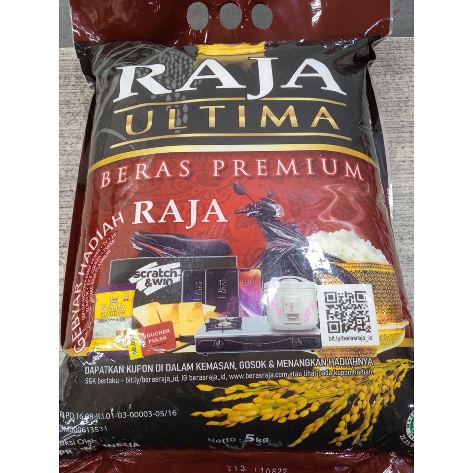 Jual BERAS RAJA ULTIMA 5KG | Shopee Indonesia