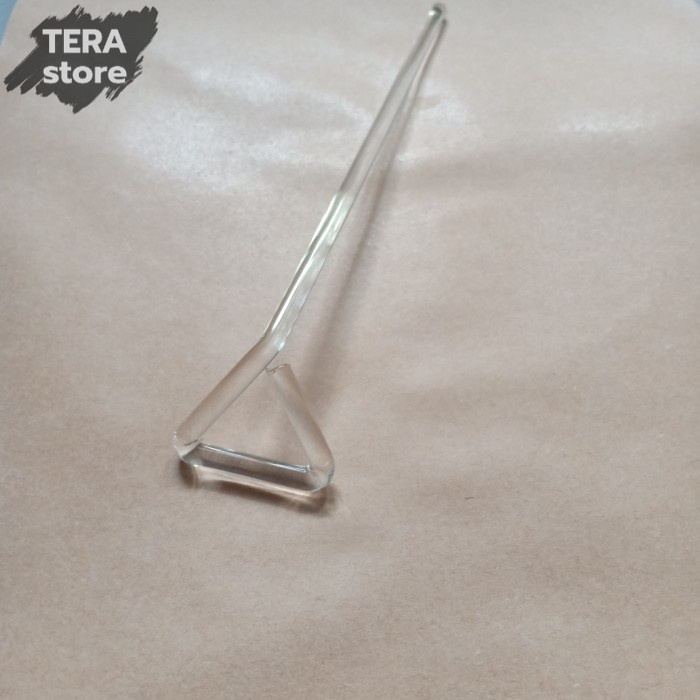 Jual glass triangular end cell spreader bacterial spreader | Shopee ...