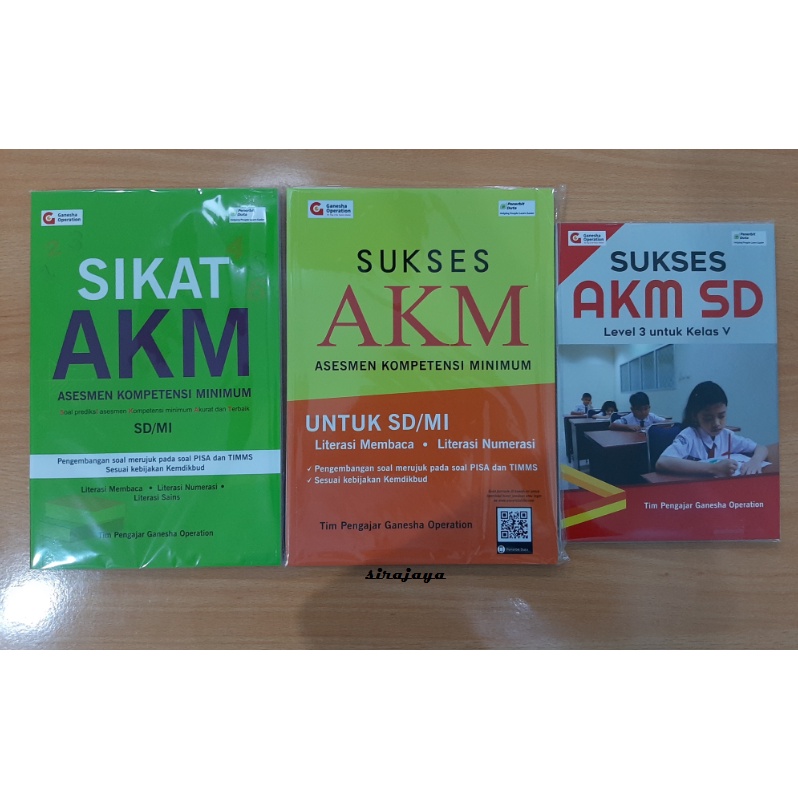 Jual TERJITU!!! BUKU AKM SD | BUKU AKM SD KELAS 5 | AKM SD | MATERI & SOAL AKM SD | SESUAI KISI ...