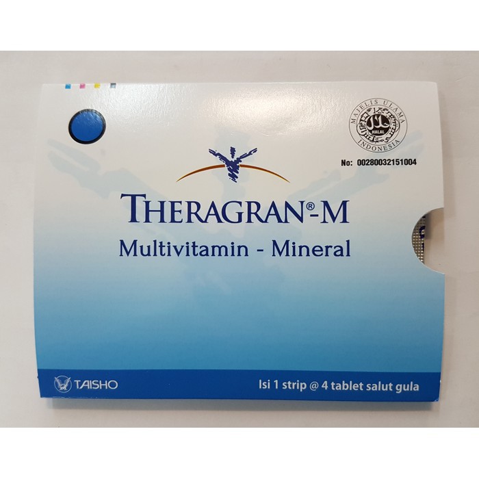 Jual Theragran M Multivitamin Daya Tahan Tubuh | Shopee Indonesia