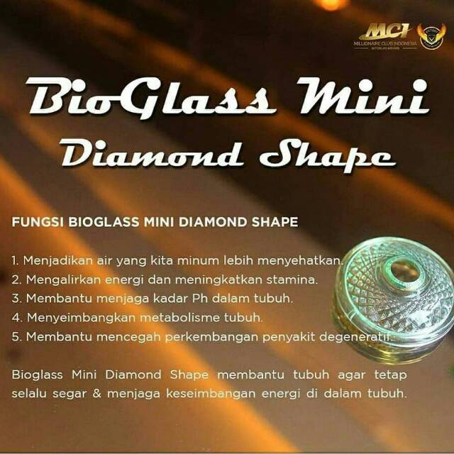 Jual BIOGLASS MINI 2+ DIAMOND SHAPE (BIOMINI ) ORI MCI | Shopee Indonesia