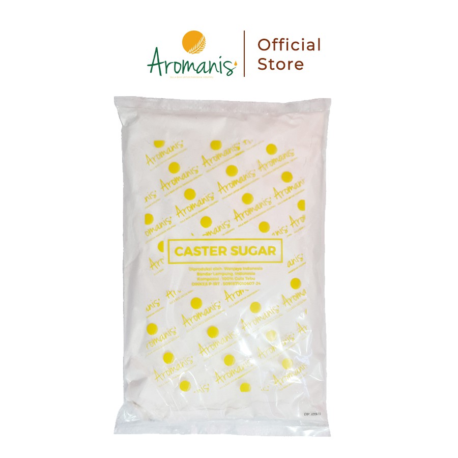Jual Aromanis Caster Sugar 2kg - Gula Kastor gula putih halus | Shopee ...
