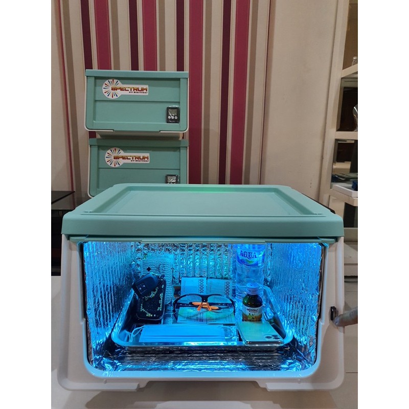 Jual UVC Box Sterilizer / Box Sterilisasi / Box UV OTOMATIS dengan Timer / UVC Sterilizer Box ...