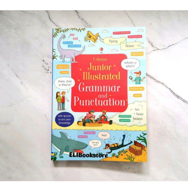 Jual Original Usborne Junior Illustrated Grammar and Punctuation ...
