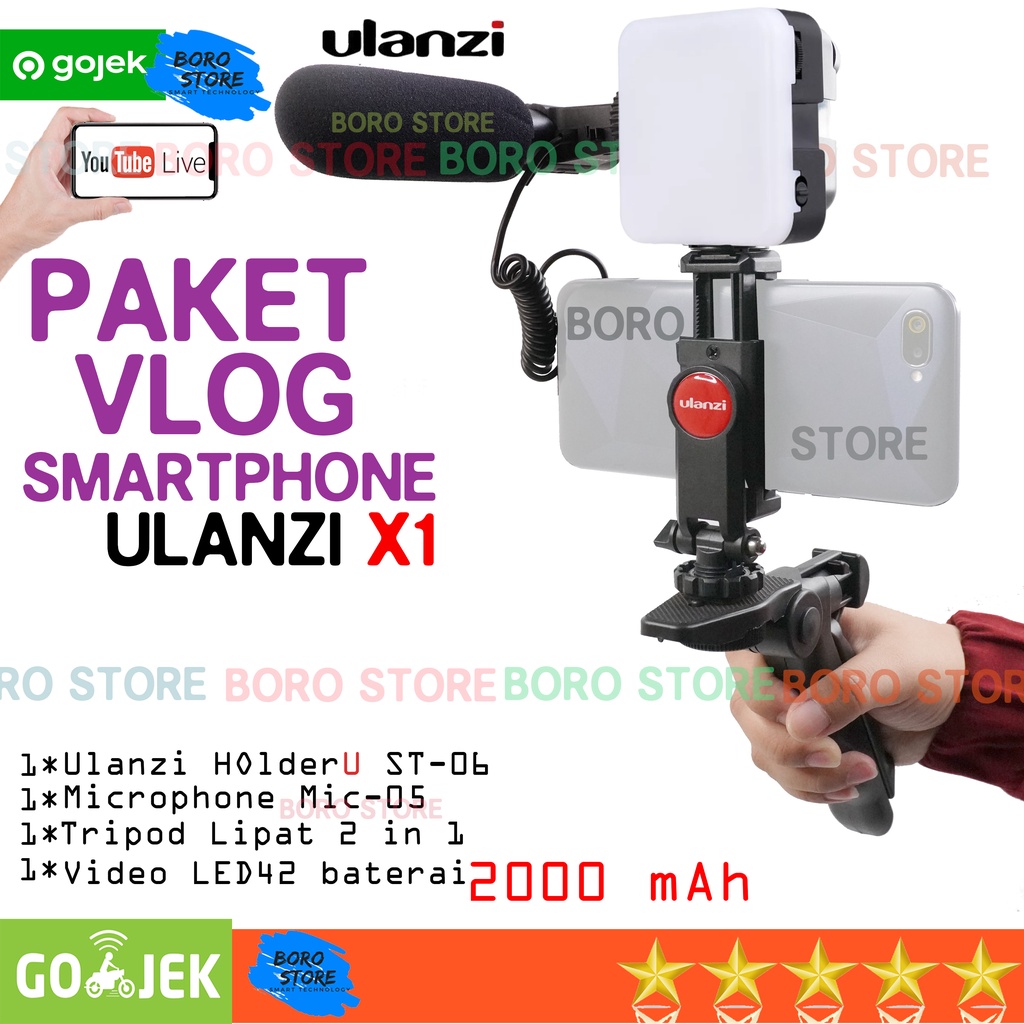 Jual Paket Vlog Ultimate X1 Vlogger Vlogging dan Livestreaming Kamera ...