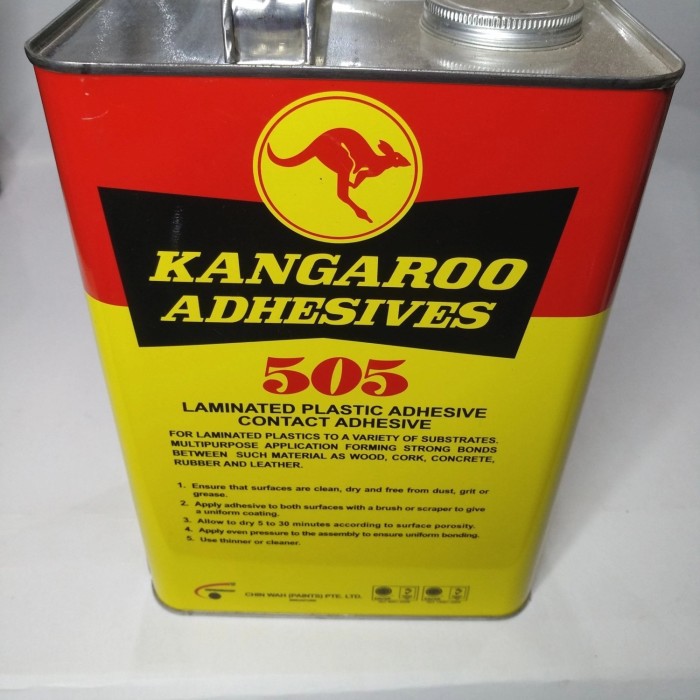 Jual Lem Kangoroo Kuning 505 - 3KG | Shopee Indonesia