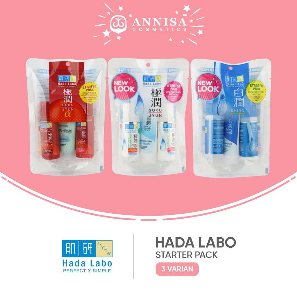 Jual HADA LABO Gokujyun ALFA ALPHA Starter Pack x Gokujyun Starter Pack ...