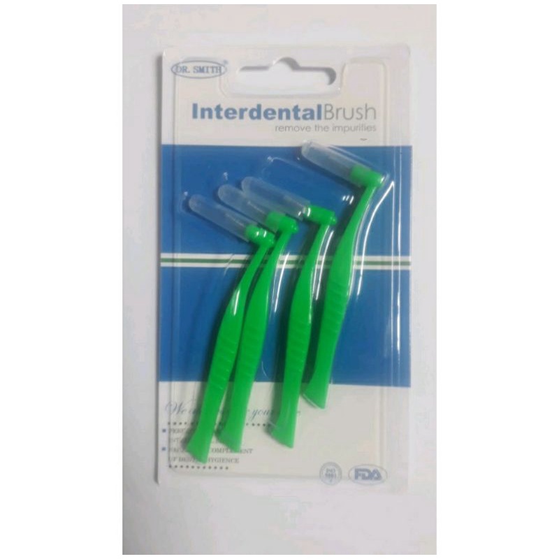 Jual Sikat Gigi Behel interdental Brush BENGKOK isi 4 pcs / sikat Ortho ...