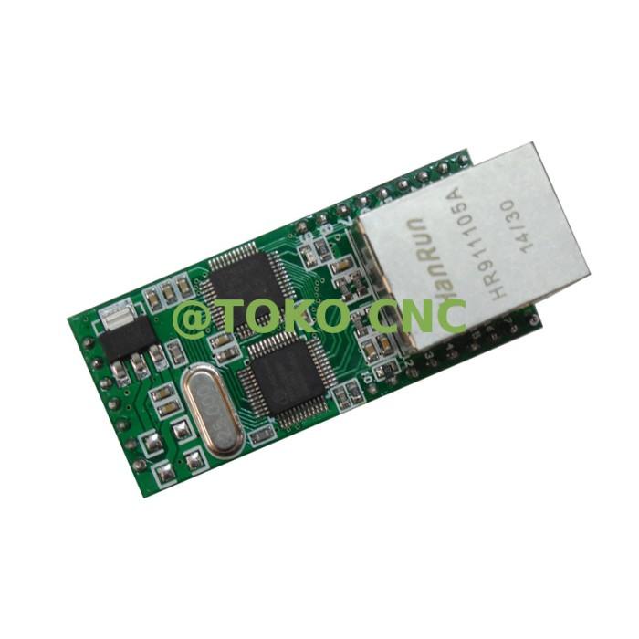 Jual RS232 Serial TTL to RJ45 Ethernet Converter Transmission Module ...