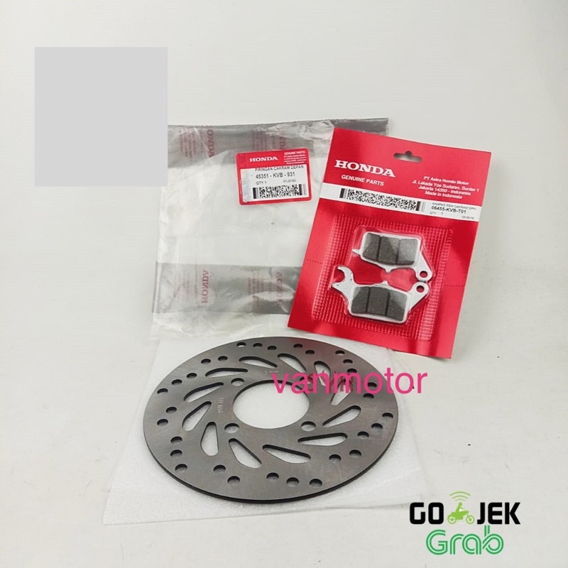 Jual PAKET PIRINGAN CAKRAM KAMPAS REM BEAT SCOOPY VARIO 110 VARIO 125 ...