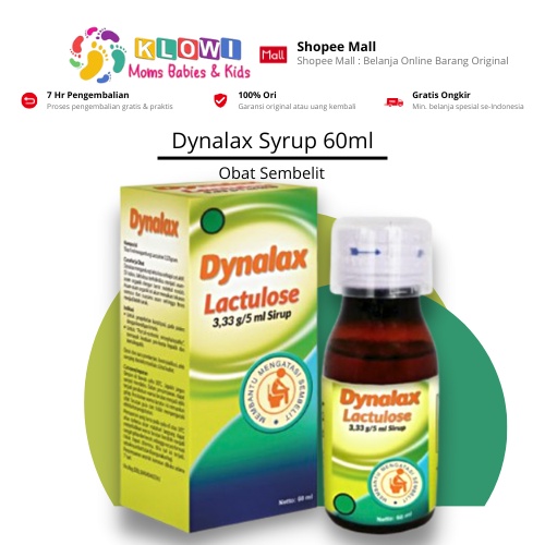 Jual Dynalax Syrup 60Ml Pelancar Buang Air Besar | Shopee Indonesia