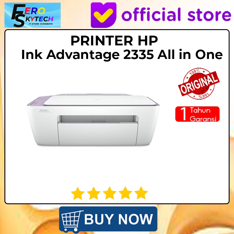 Jual HP DeskJet Ink Advantage 2335 All in One Printer Print Scan Copy | Shopee Indonesia