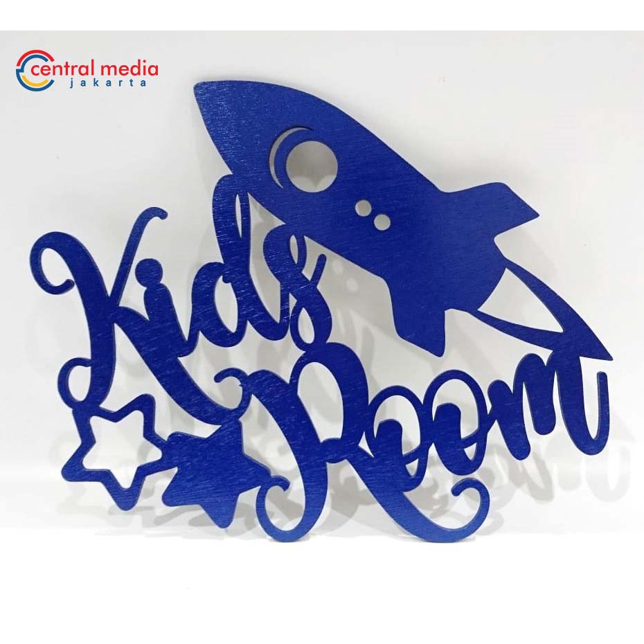 Jual Kids Room Sign Kayu Dekorasi Kamar Custom Gantungan Pintu Kamar ...