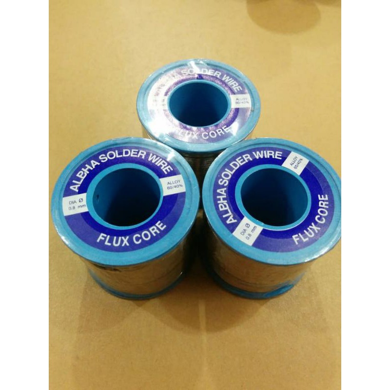 Jual Timah Solder Meteran Merek Alpha 1 Meter Kualitas Bagus | Shopee ...