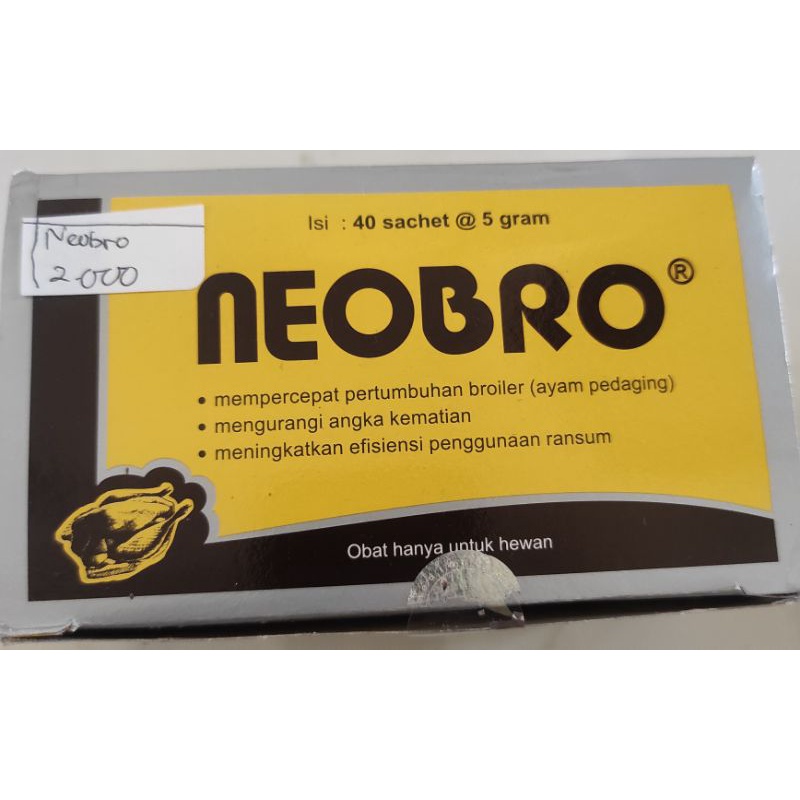 Jual NEOBRO VITAMIN UNTUK PERTUMBUHAN ANAK AYAM PEDAGING | Shopee Indonesia