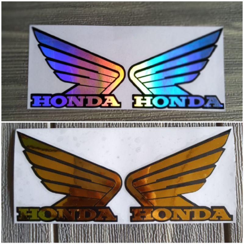Jual stiker Honda sayap cutting sticker motor | Shopee Indonesia